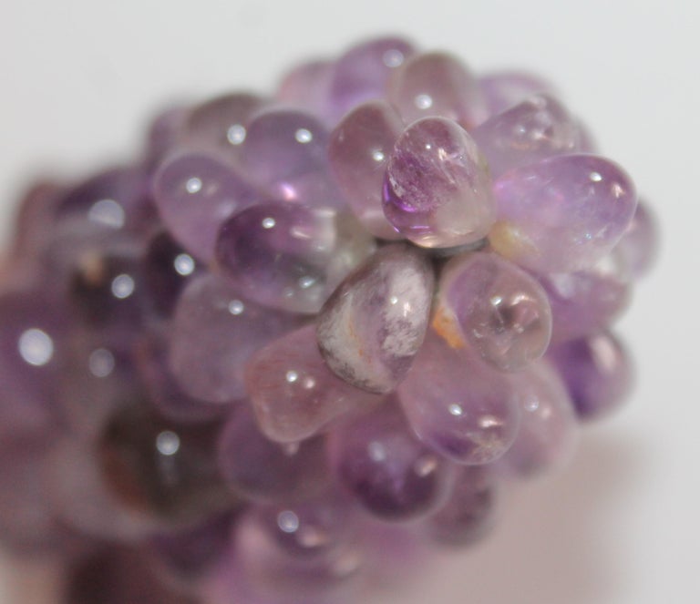 Amethyst Stone Mini Grapes at 1stDibs