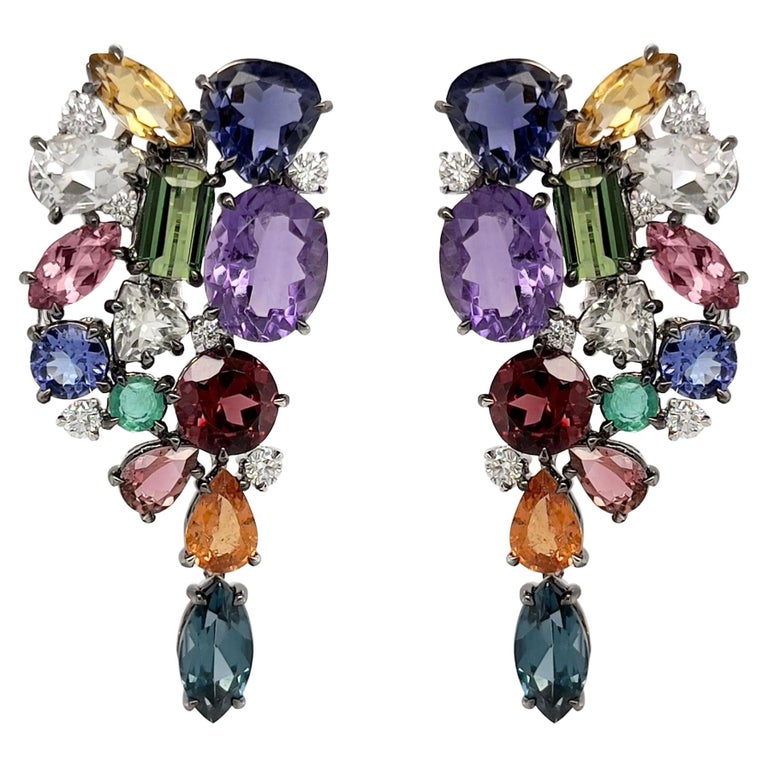 Amethyst, Topaz, Tanzanite, Emerald, Garnet, Citrine, and Diamond ...