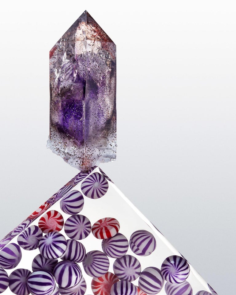 Amethyst with Hematite Inclusions For Sale at 1stDibs