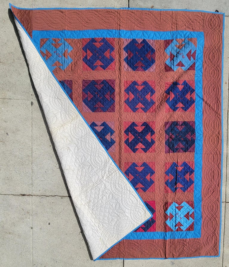 Amish Shoe Fly Signature Quilt, Dated For Sale at 1stDibs