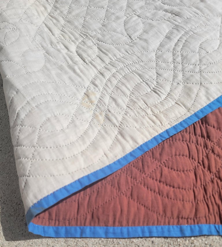 Amish Shoe Fly Signature Quilt, Dated For Sale at 1stDibs