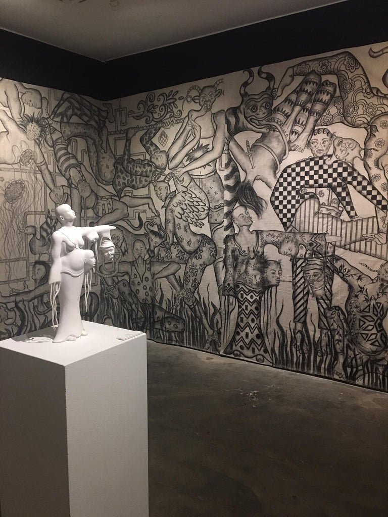 Amita Bhatt - "Untitled," Fiberglass - Abstract Figurative Sculpture ...