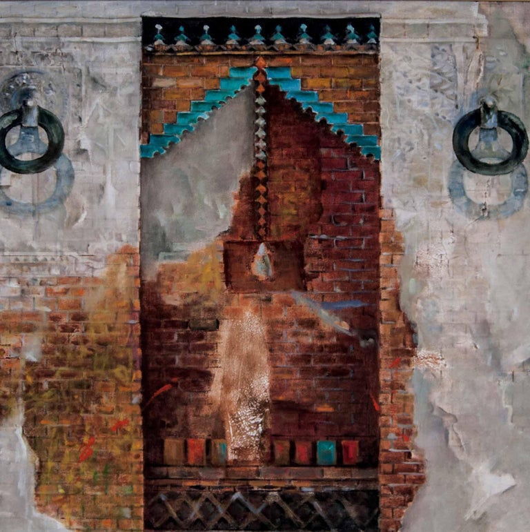 Amitabh Sengupta - History Wall White, Mythscape Series, Indian ...