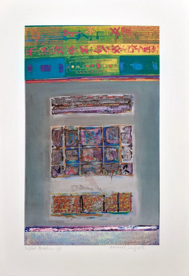 Amitabh Sengupta - Untitled, Digital Graphics on Paper by Modern Indian ...