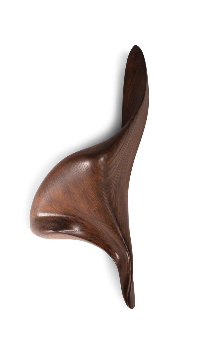 Amorph Lustrous Sconces, Graphite Walnut Finish, Facing Right For Sale ...