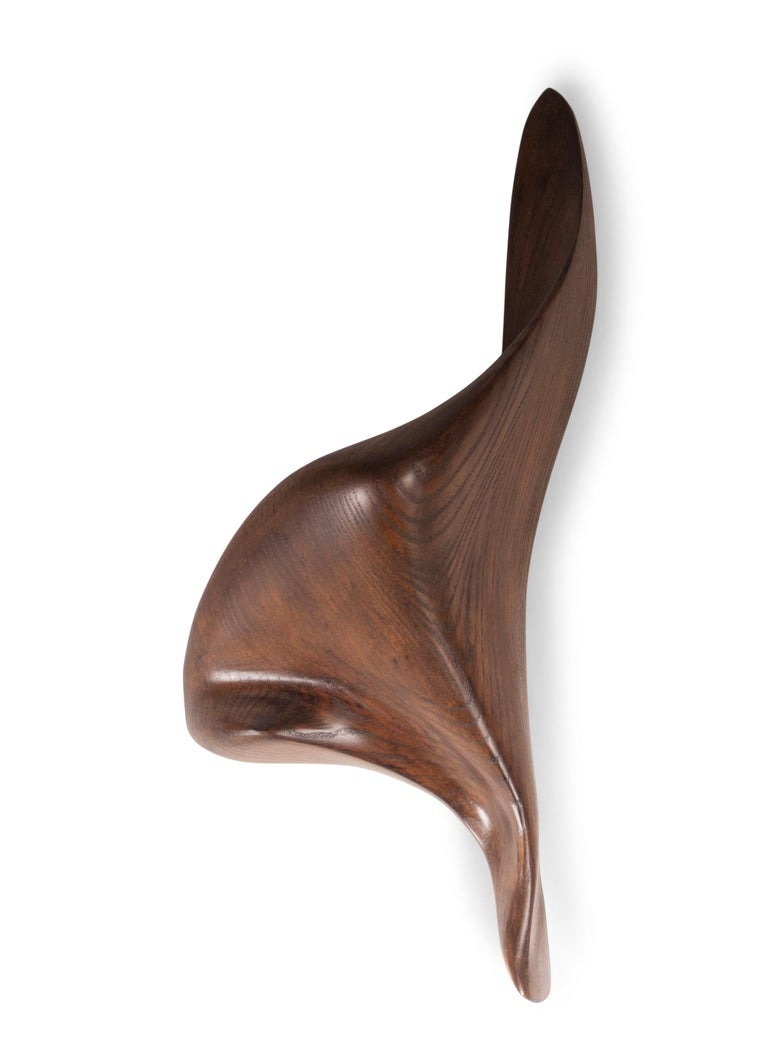 Amorph Lustrous Sconces, Graphite Walnut Finish, Facing Right For Sale ...
