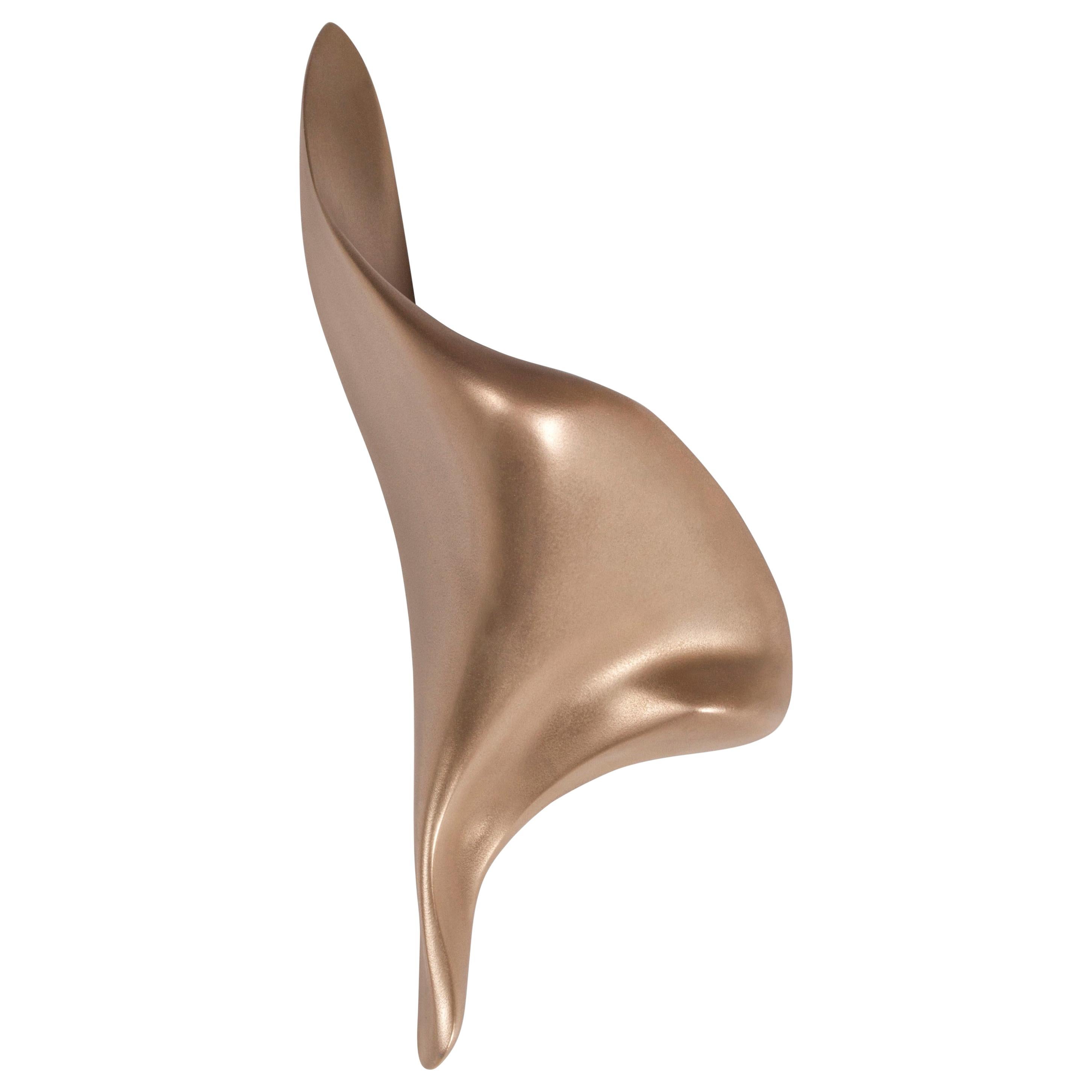 Amorph Lustrous Sconces, Graphite Walnut Finish, Facing Right For Sale ...