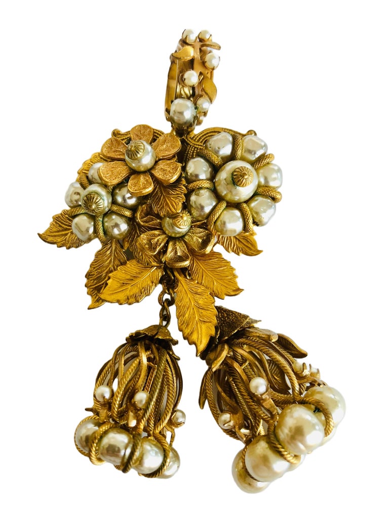 Amourelle by Frank Hess Demi Parure Set Choker Necklace Pendant Brooch ...