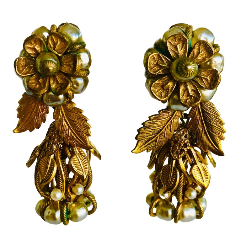 Amourelle by Frank Hess Demi Parure Set Choker Necklace Pendant Brooch ...