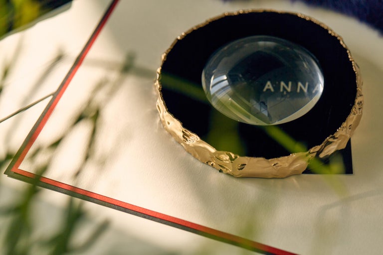 Ampliar Magnifying Glass in Indigo and Silver by Anna Rabinowitz For ...