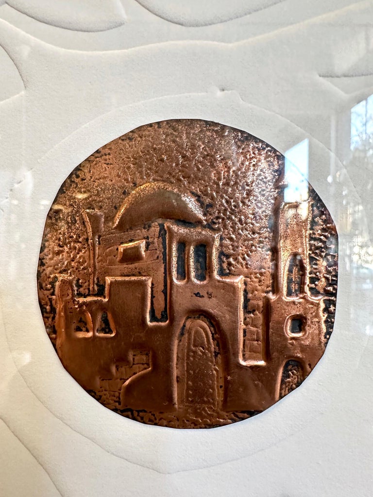 Amram Egbi, “Jacob Dreams of a Ladder”, Embossed Intaglio Print, A/P ...