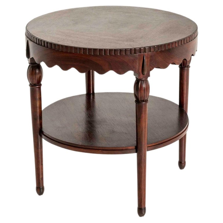 Amsterdam School Coffee Table in Mahogany and Coromandel, 1930s The ...