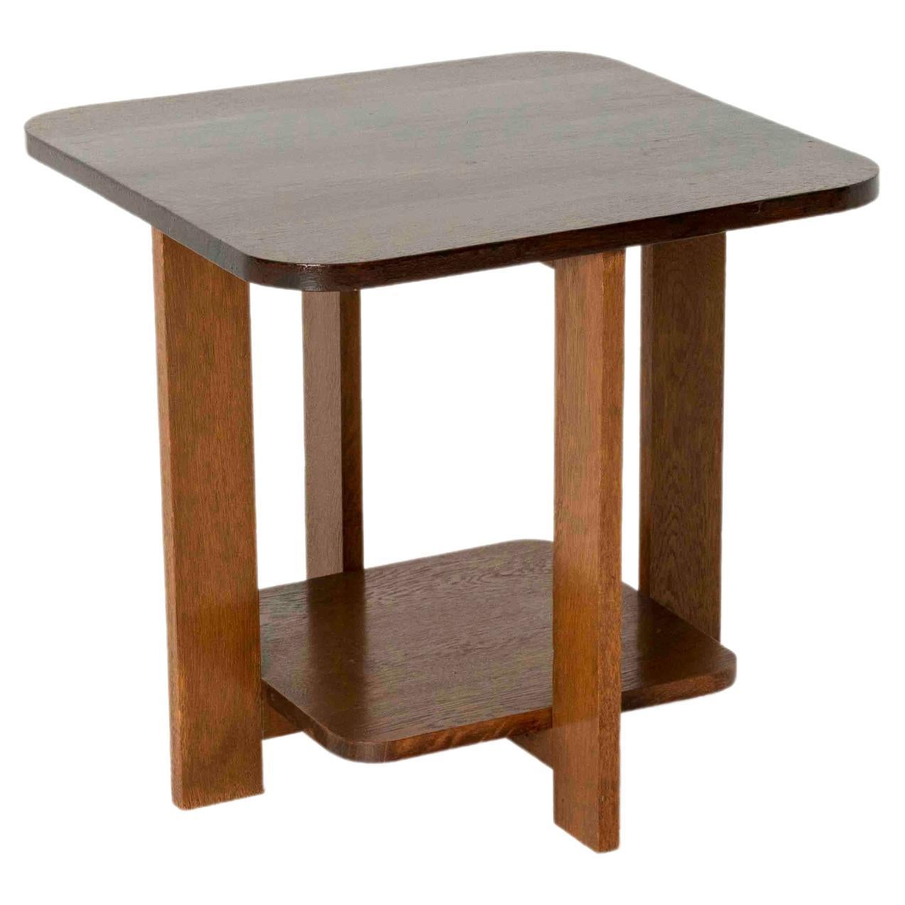 Mahogany Art Deco Amsterdam School Coffee Table by Fa.Drilling ...