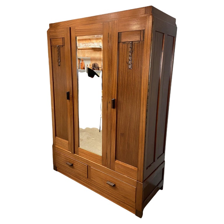Amsterdam School Wardrobe For Sale at 1stDibs