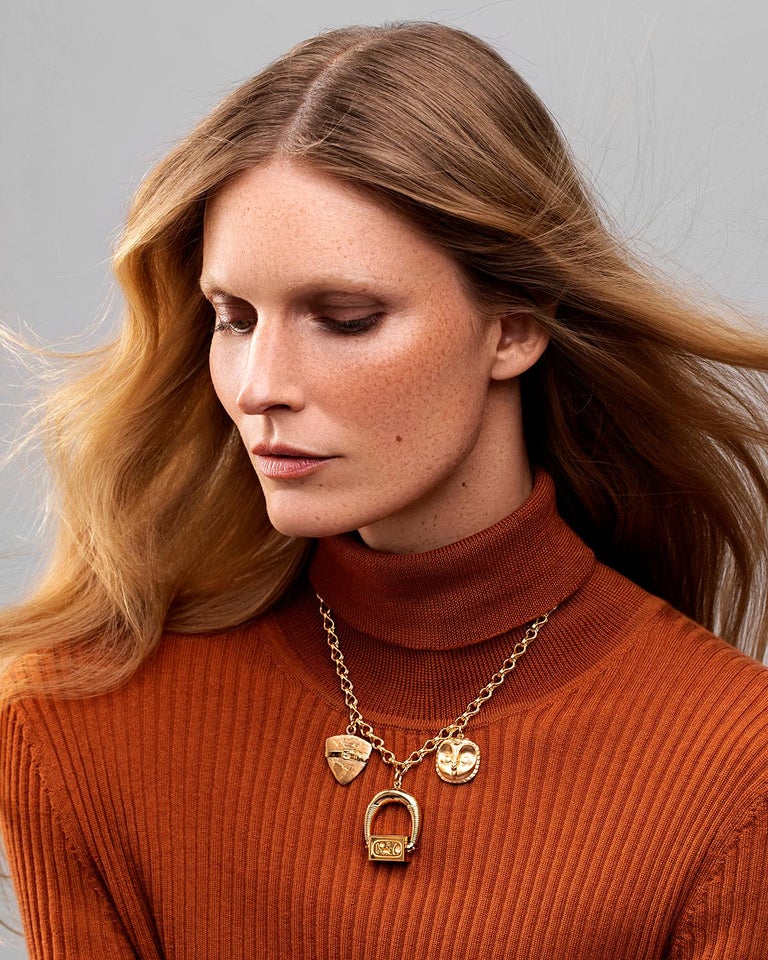 Amulet Egypt Greek Peruvian Charm Necklace 18k Fairmined Ecological ...