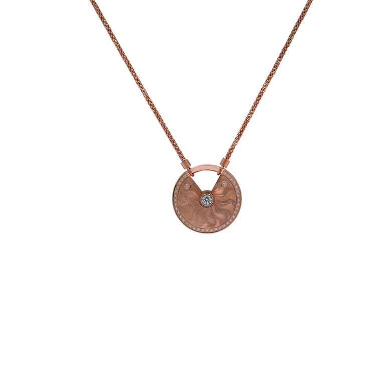 Amulette De Cartier Diamond Necklace at 1stDibs | cartier amulette necklace
