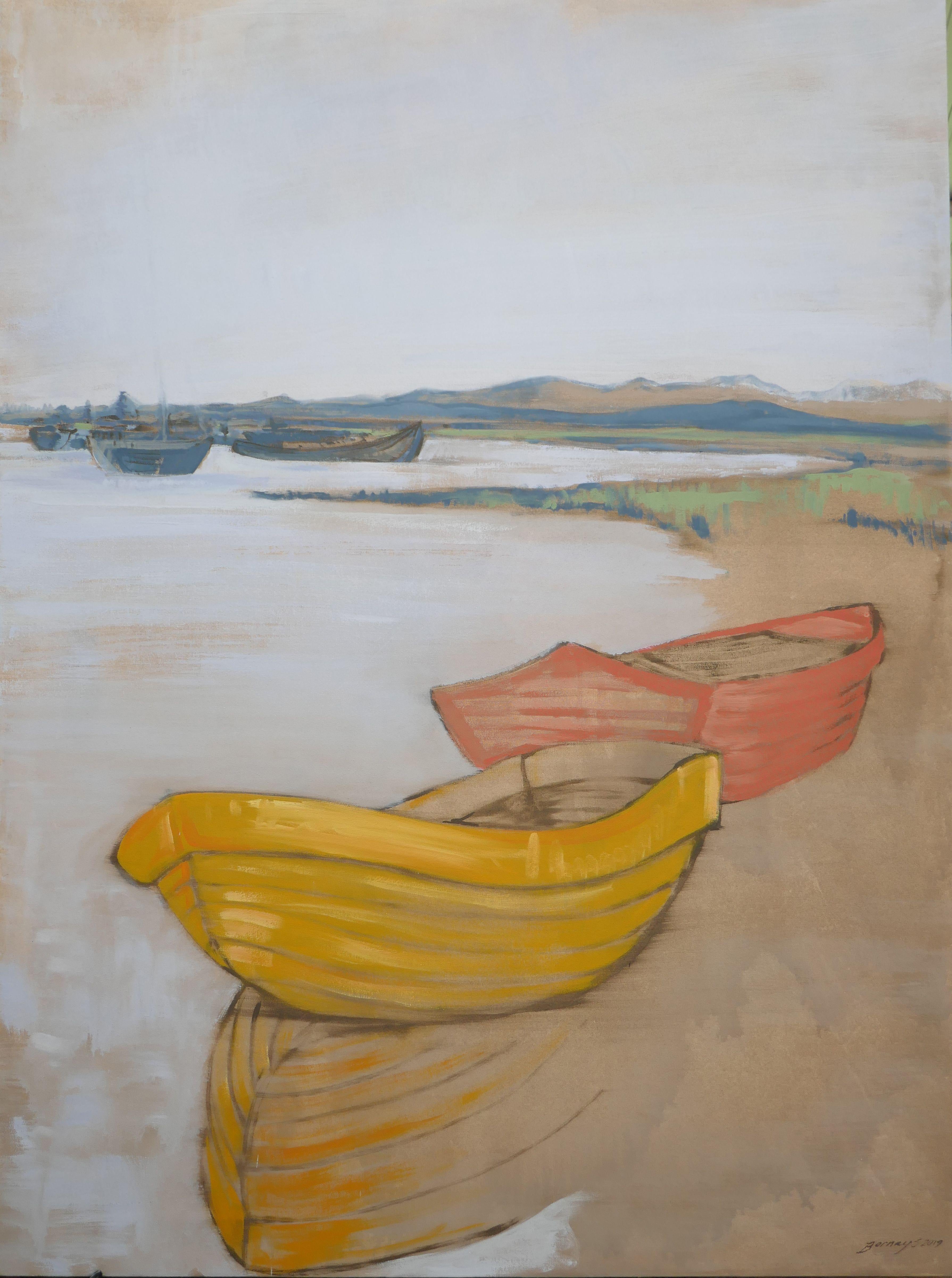 Amy Bernays - Africa Baby, Painting, Acrylic on Canvas For Sale at 1stdibs