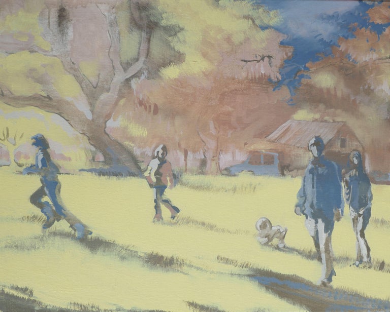 Amy Bernays - The Shape of Family, Painting, Acrylic on Canvas For Sale ...