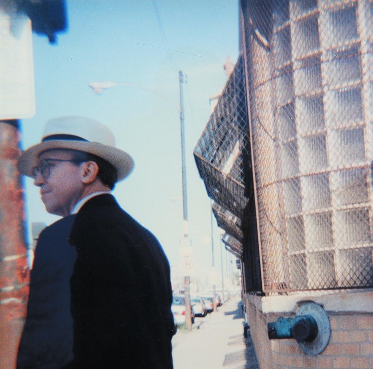 Amy Blakemore - "Man" Modern C-Print Photograph of a Man in a Suit and ...