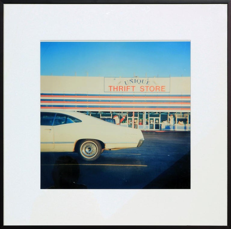 Amy Blakemore - "Unique Thrift" C-Print Photograph of a Vintage Car and ...