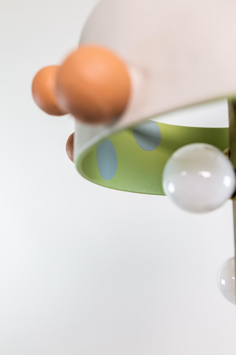 Amy, Brass, Hand-Sculpted, Contemporary Pendant by Kalin Asenov Studio ...