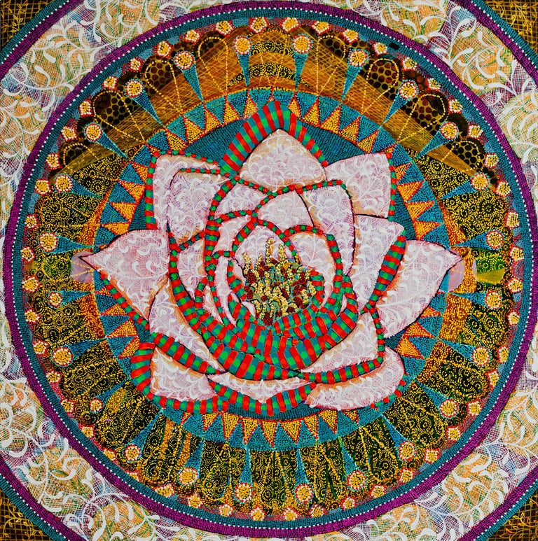 Amy Cheng - 'CAMU CAMU" is a limited edition white, red and blue flower print by Amy Cheng For ...