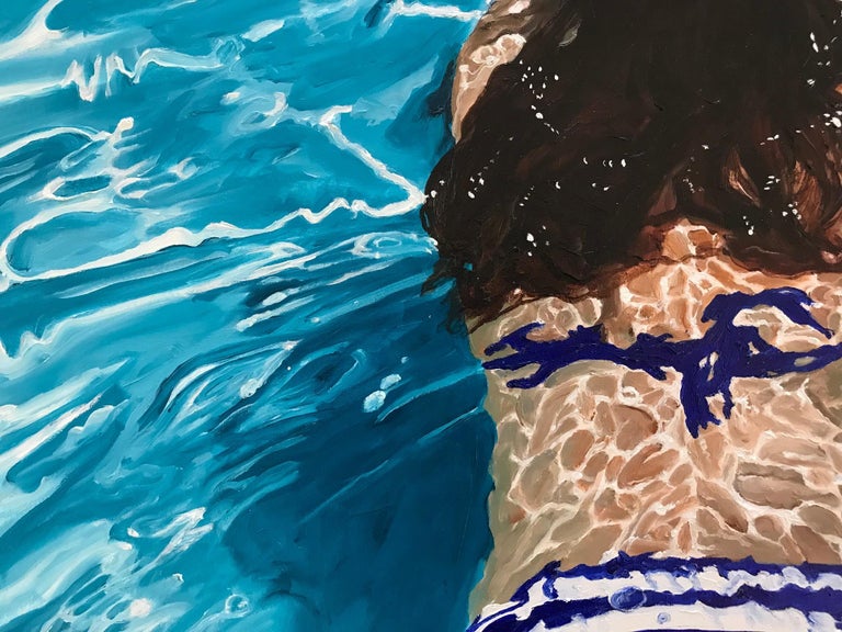 Amy Devlin - ''Eos'' Contemporary Underwater Portrait Painting, Girl ...