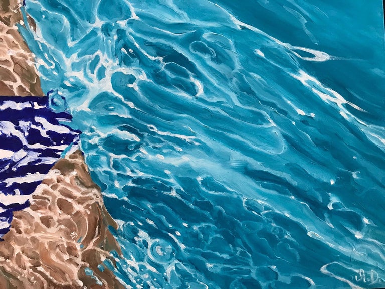 Amy Devlin - ''Eos'' Contemporary Underwater Portrait Painting, Girl ...