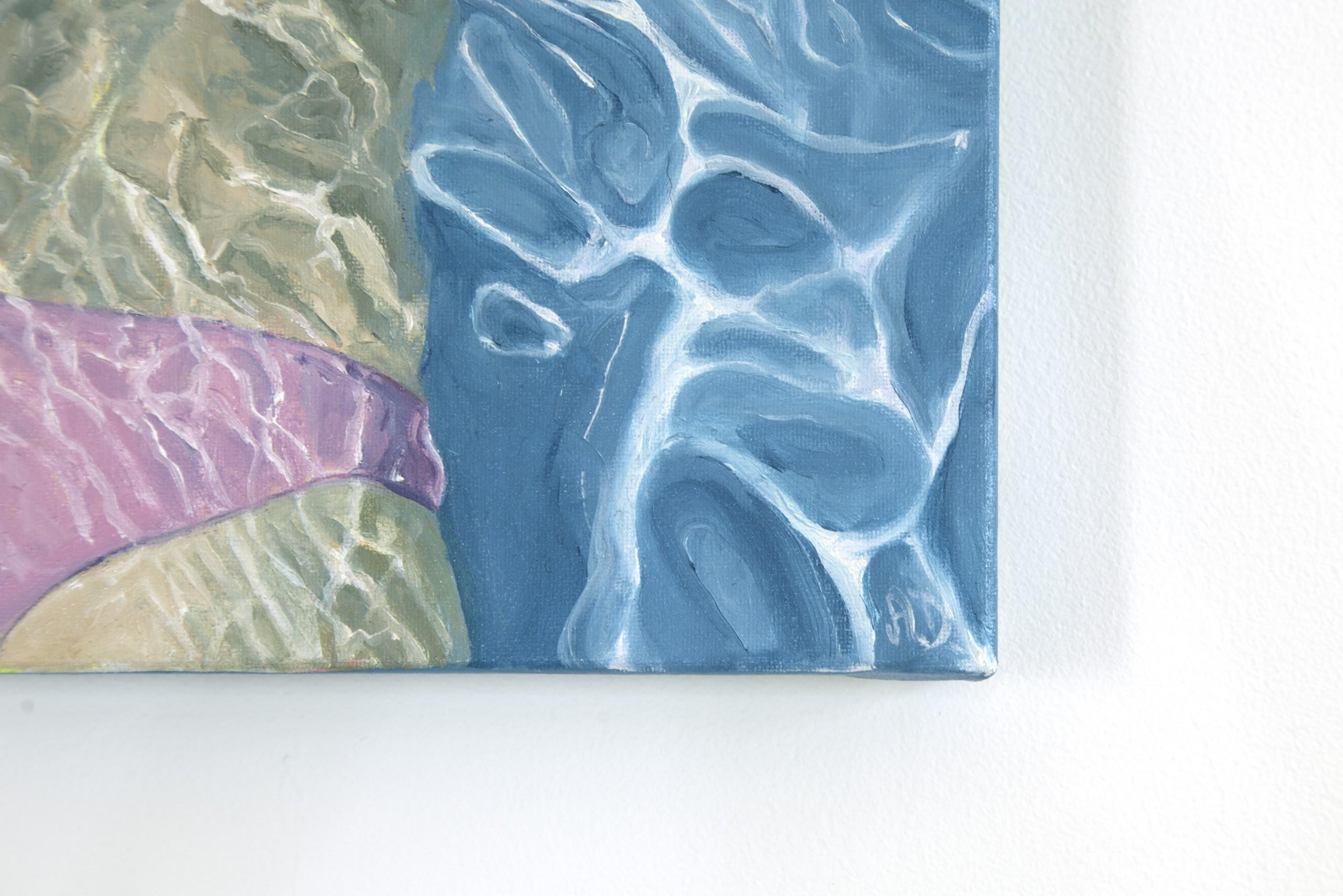 Amy Devlin - Hemera, Figurative Art, Swimming Painting, Underwater Art ...