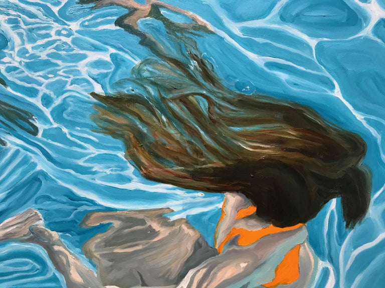 Amy Devlin - ''The Nymphs'' Contemporary Underwater Portrait Painting ...