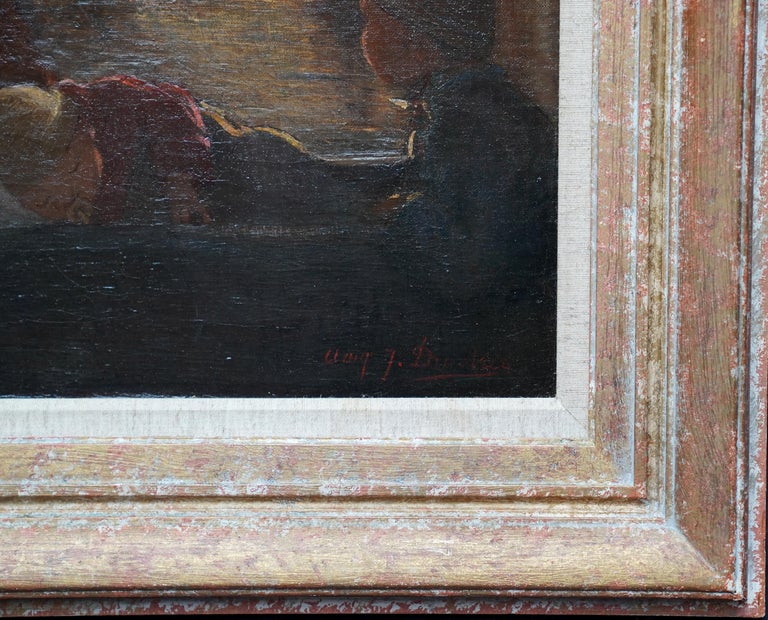 Amy Julia Drucker - Family Portrait in Market - British 1914 art Post ...