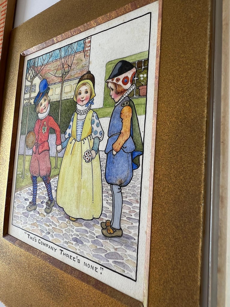 Amy Millicent Sowerby - Three Children Book Illustration - Female ...