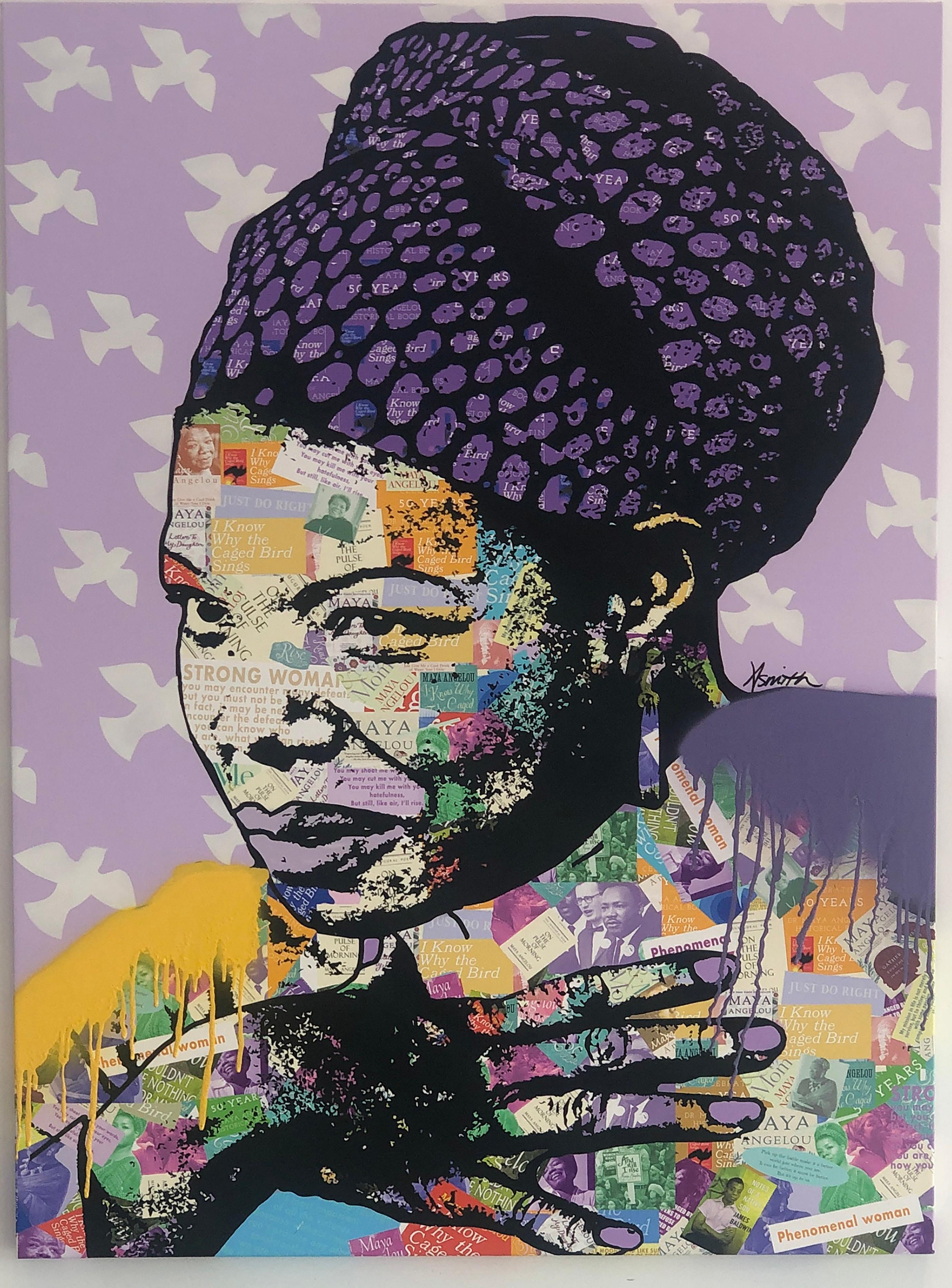 Amy Smith - Motivational Triptych by LA Street Pop Artist at 1stDibs