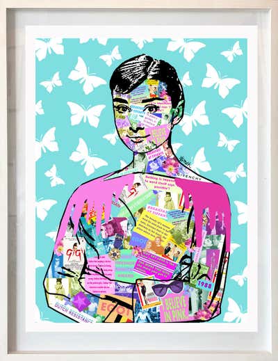 Sara Zaher Emoji Dose Digital Print With Neon For Sale At 1stdibs