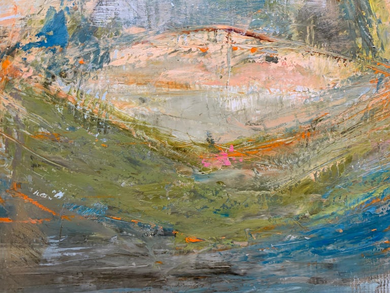 Amy Sullivan - "A Fresh Beginning" Large Contemporary Mixed Media on ...