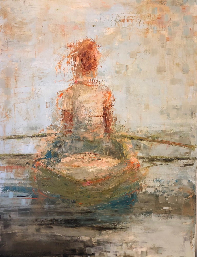 Amy Sullivan - "A Fresh Beginning" Large Contemporary Mixed Media on ...