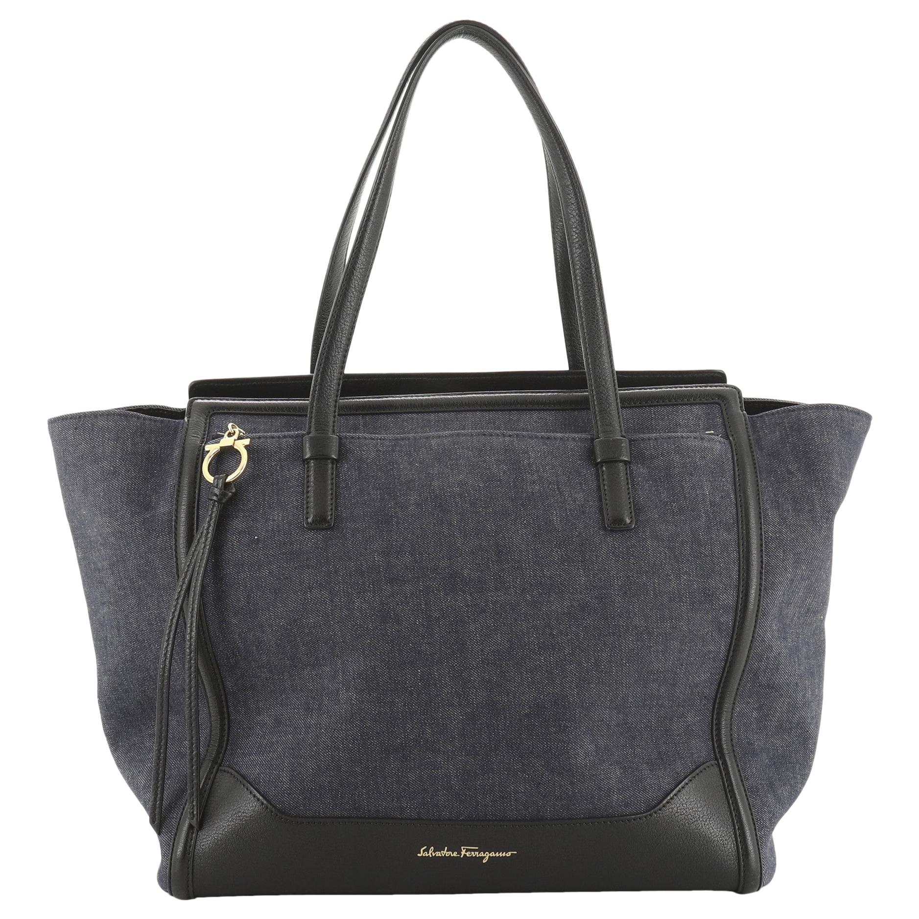 Amy Tote Denim Medium at 1stDibs