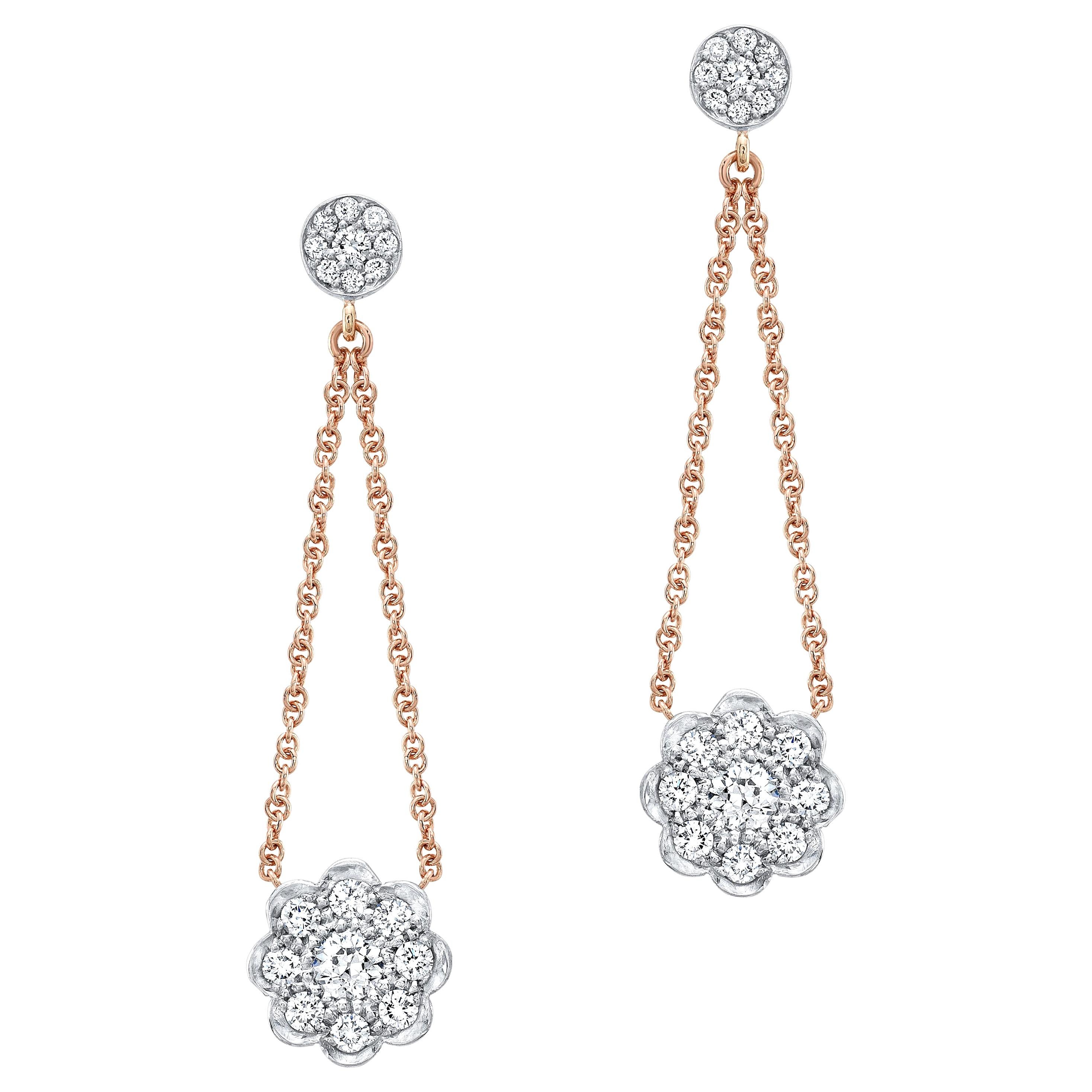 Amy Y 18k Gold, Platinum and Diamond Classic and Contemporary Earring ...