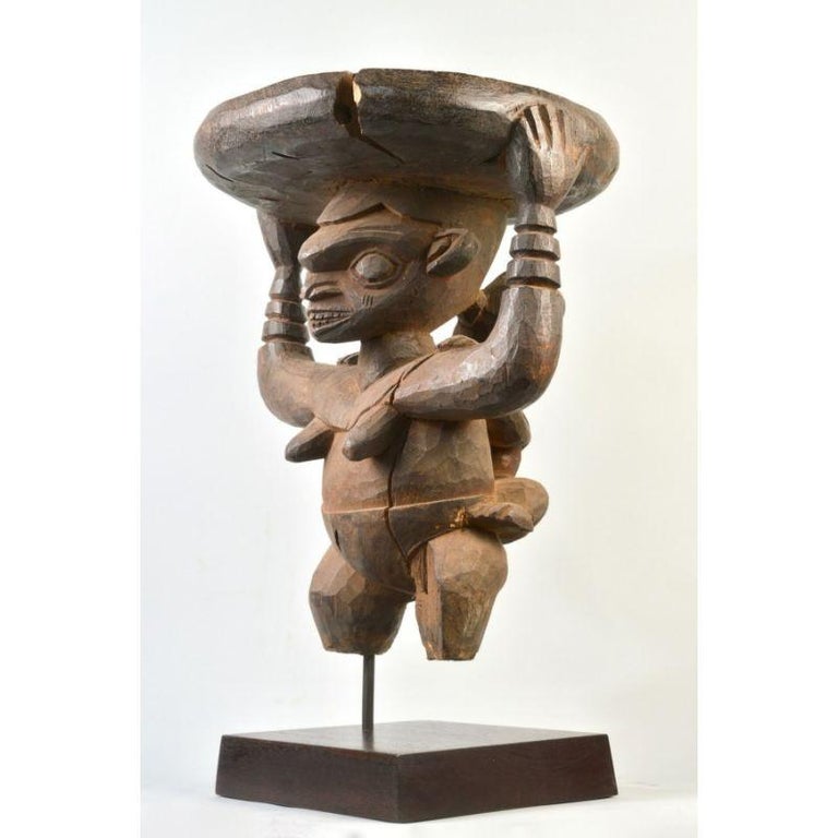 Amyas Naegele Babanki Maternity Stool in Wood For Sale at 1stDibs