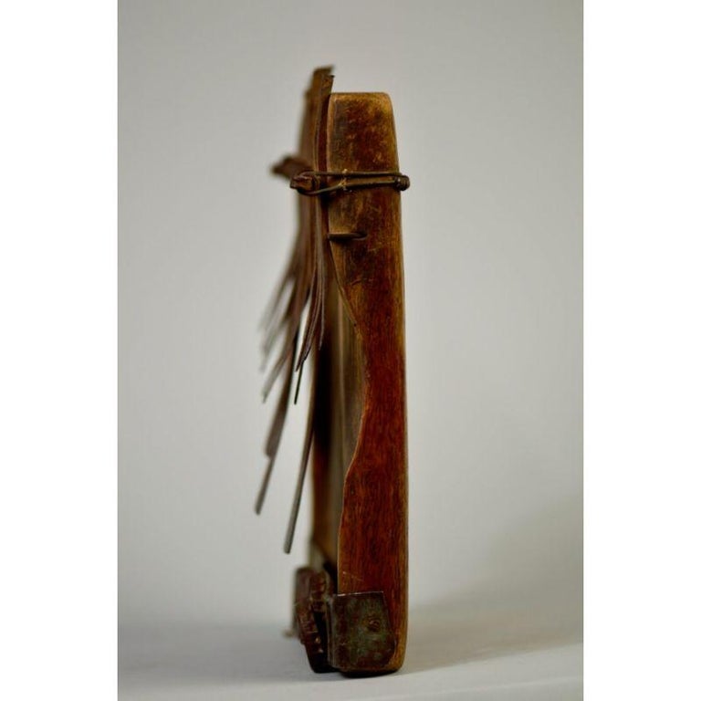 Amyas Naegele Old Shona Mbira with Bottlecaps in Wood at 1stDibs