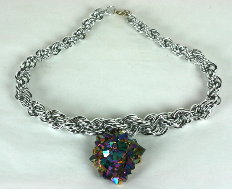 Amythest Meteor Rapper Chain, MWLC For Sale at 1stDibs