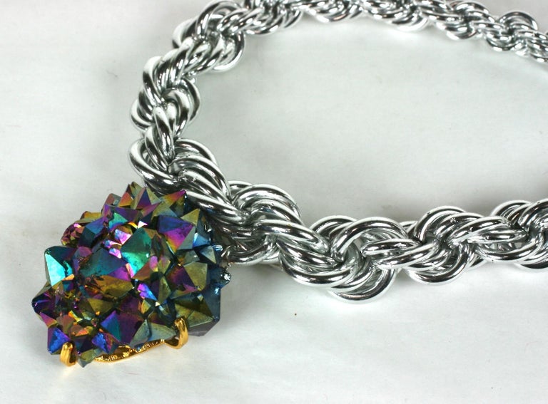 Amythest Meteor Rapper Chain, MWLC For Sale at 1stDibs
