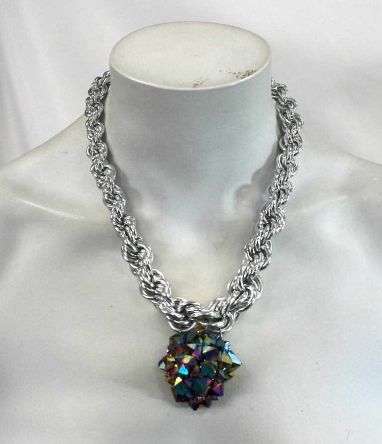 Amythest Meteor Rapper Chain, MWLC For Sale at 1stDibs