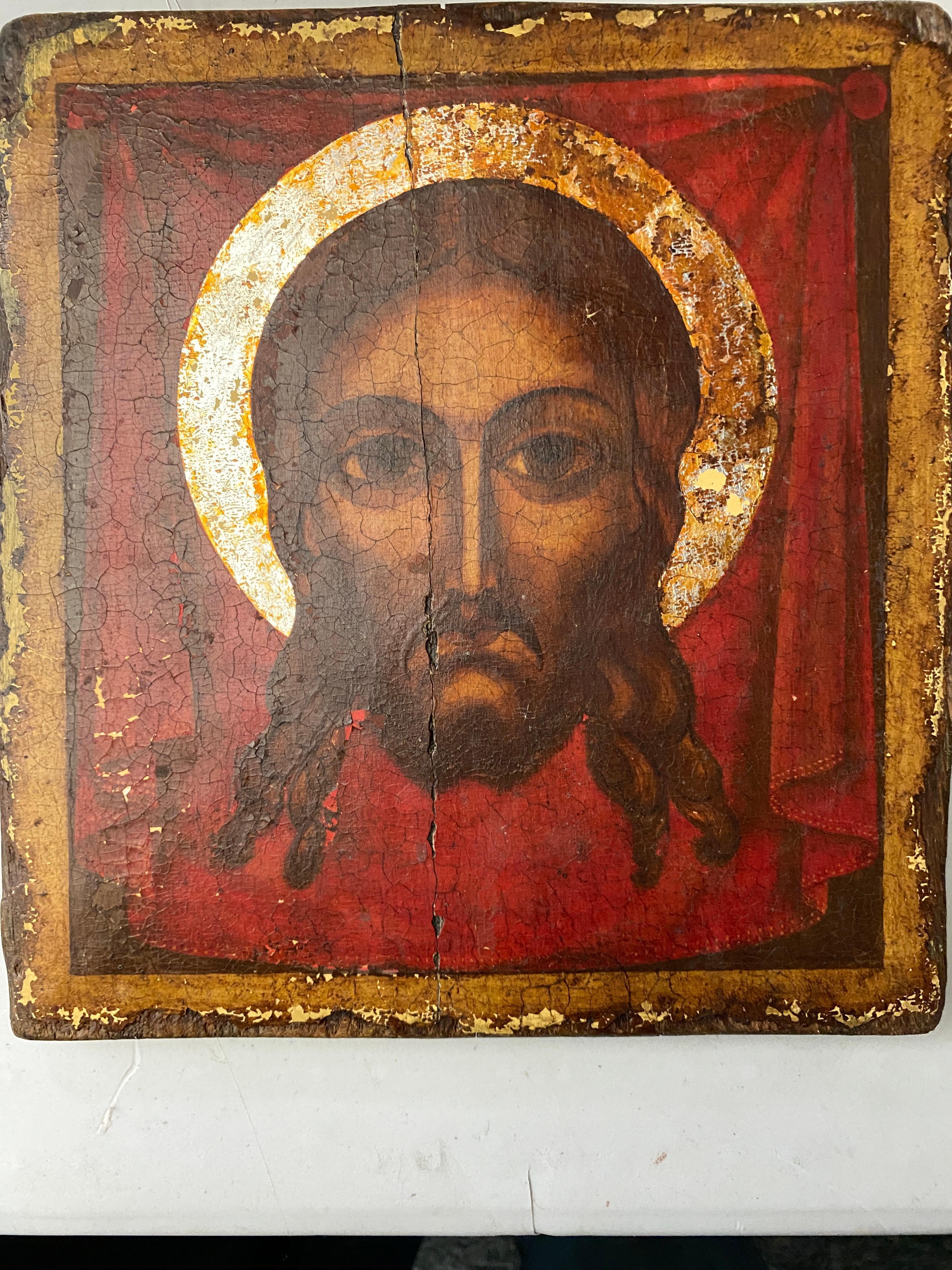 18th Century Icon of the Holy Face, Mandylion, Probably Greek For Sale ...