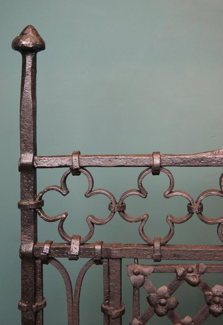 18th Century Wrought Fire Screen For Sale at 1stDibs