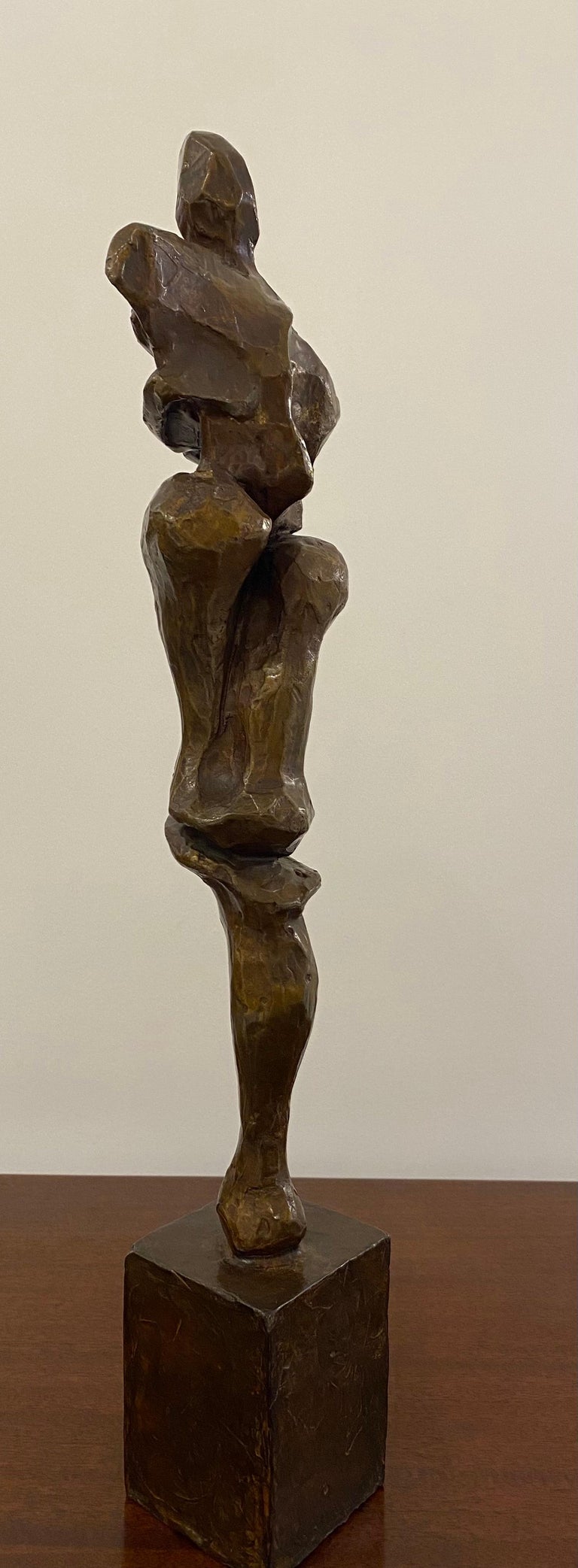 Abstracted Figure in Bronze by Sanford 'Sandy' Decker For Sale at 1stDibs