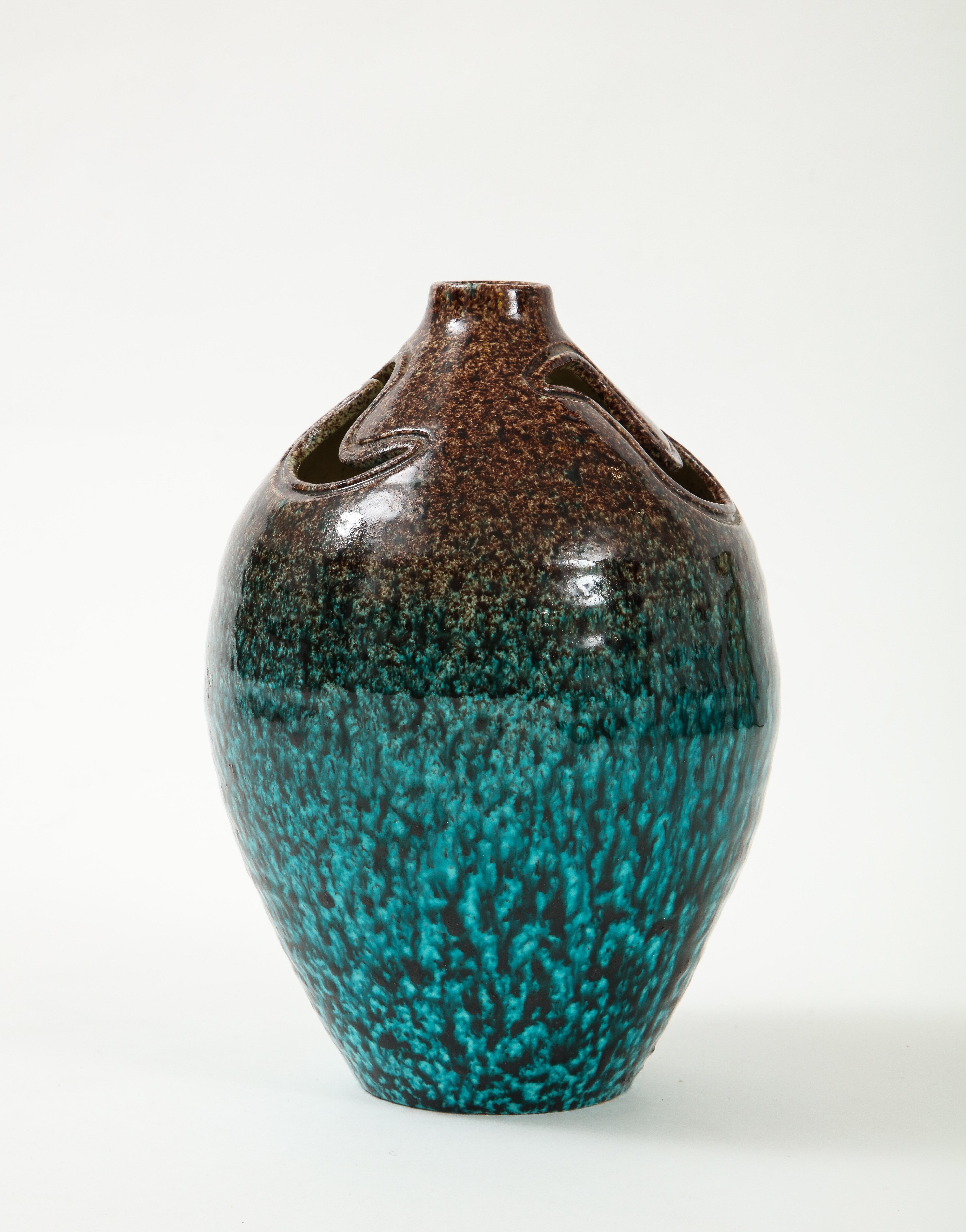 Accolay Pottery Vase at 1stDibs | accolay vase