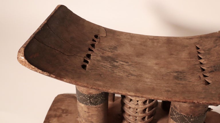 Akan Asante Fanti Ghana Seat Traditional African Stool Tribal African ...