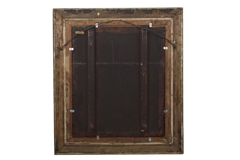 “An Alpine Village” Antique Landscape Painting by Joseph Heinrich Marr ...