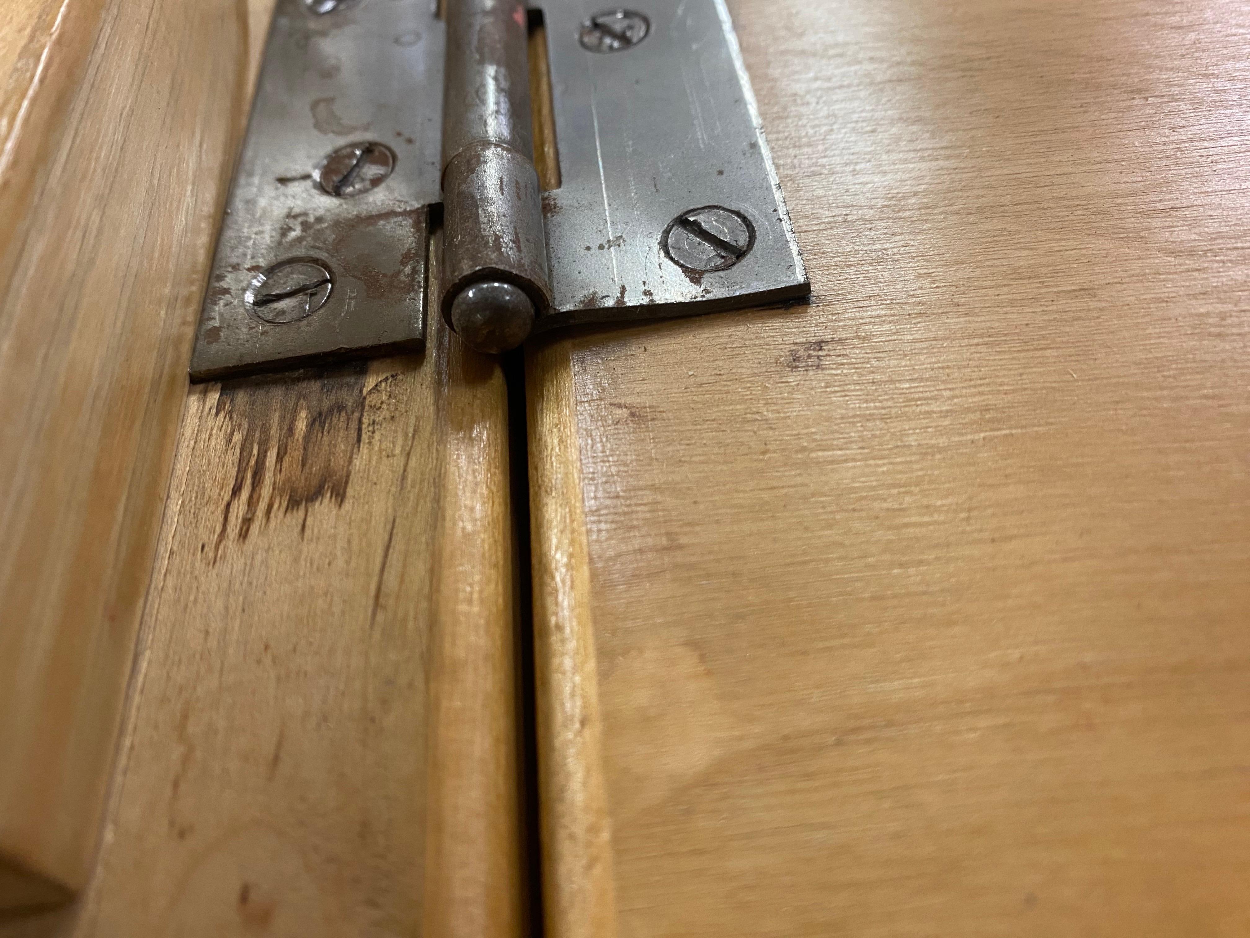 Aino and Alvar Aalto Fodlable Table Model DL82, Birch and Red Linoleum ...